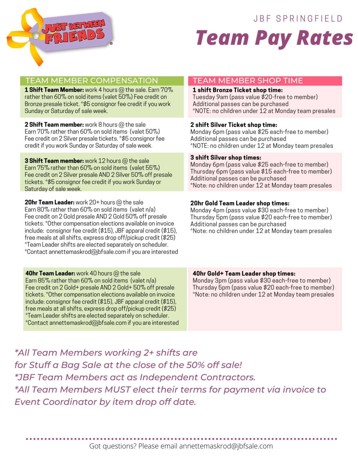 JOIN OUR TEAM | Springfield